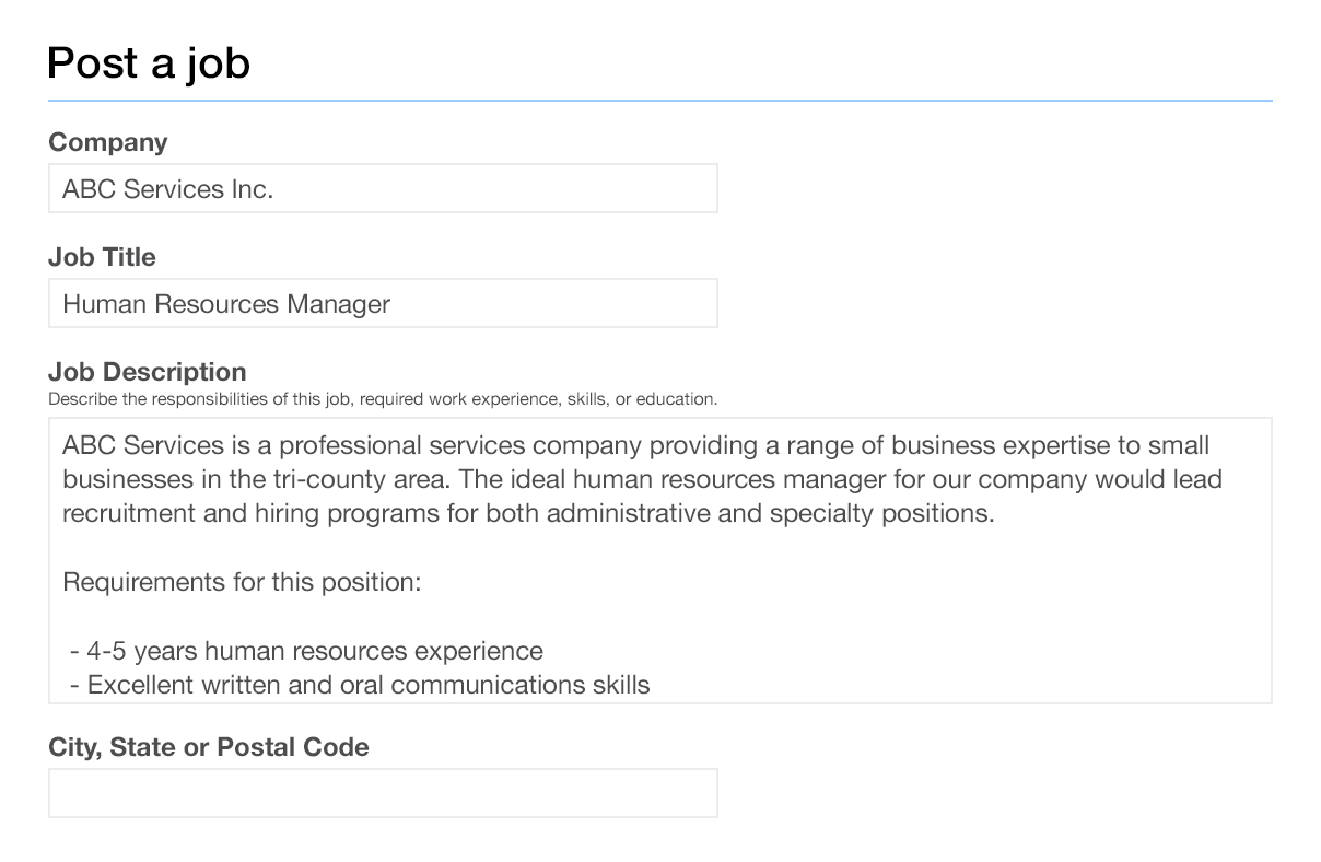 How To Post A Job On Indeed Indeed